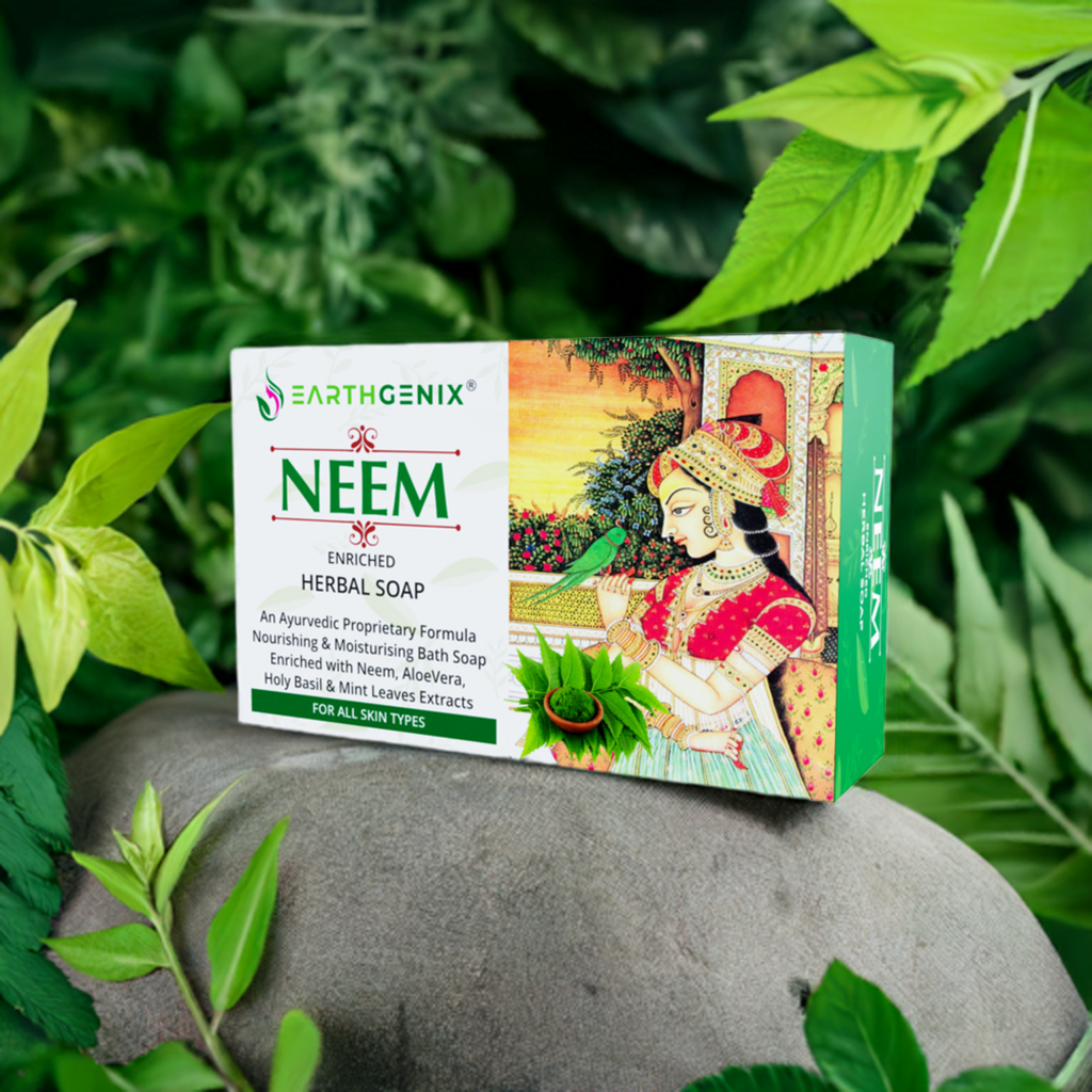 Neem Herbal Bath Soap – Earthgenix Pro Private Limited
